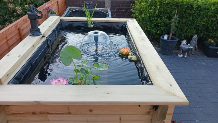 Raised Pond Kits | Above Ground Ponds | Log Ponds