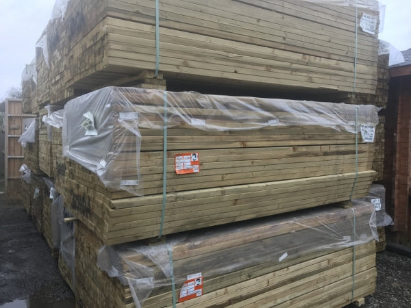 Heavy Duty C16 50x75 Tanalised Shed Framing